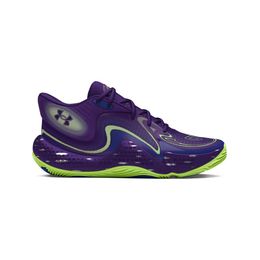 Under Armour Laufschuhe in Lila/ Limette - 49% | Gr&ouml;&szlig;e 43 | Herrenschuhe-outdoorschuhe