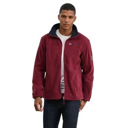 Geographical Norway Fleecejacke "Tamazonie" in Bordeaux - 72% | Gr&ouml;&szlig;e XL | Herren-pullover-sport