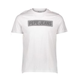Pepe Jeans Shirt in Wei&szlig; - 66% | Gr&ouml;&szlig;e XL | Herren-plussize
