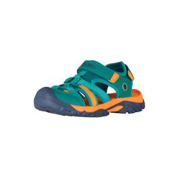Trollkids Halbsandalen "Stavanger Sandal XT" in Blau/ Orange/ Gr&uuml;n - 20% | Gr&ouml;&szlig;e 38 | Kindersandalen