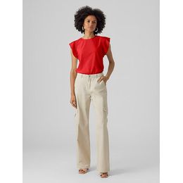 V&eacute;ro Moda Vero Moda Shirt in Rot - 60% | Gr&ouml;&szlig;e XS | Damen-tops