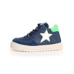 Naturino Leder-Sneakers "Hess" in Dunkelblau/ Gr&uuml;n - 54% | Gr&ouml;&szlig;e 30 | Kindersneakers