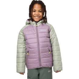 Jack Wolfskin &Uuml;bergangsjacke "Zenon" in Lila/ T&uuml;rkis - 70% | Gr&ouml;&szlig;e 128 | Kinderjacken