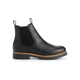 TRAVELIN' Leder-Chelsea-Boots "Agder" in Schwarz - 64% | Gr&ouml;&szlig;e 37 | Stiefeletten
