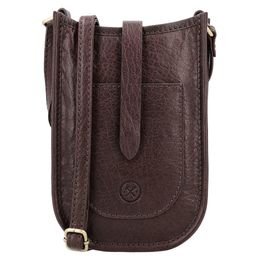 HIDE & STITCHES Leder-Handytasche "Jura" in Braun - (B)12 x (H)17 x (T)4 cm - 64% | Damen-handytaschen