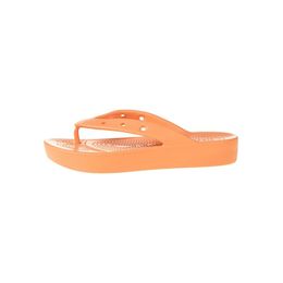 Crocs Zehentrenner in Orange - 71% | Gr&ouml;&szlig;e 34/35 | Damen-sandalen