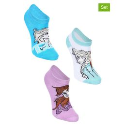 Disney Frozen 3er-Set: Socken "Frozen" in Bunt - 28% | Gr&ouml;&szlig;e 27-30 | Kinder-socken-strumpfhosen