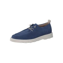Paul Green Leder-Schn&uuml;rschuhe in Blau - 67% | Gr&ouml;&szlig;e 38,5 | Damen-schnuerschuhe