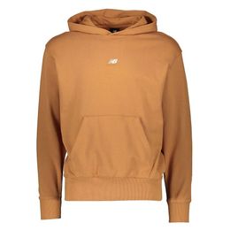 New Balance Hoodie "Athletics Remastered" in Hellbraun - 55% | Gr&ouml;&szlig;e M | Herren-sweatshirts-jacken