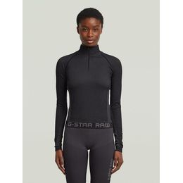 G-Star Raw G-Star Funktionsshirt in Schwarz/ Anthrazit - 62% | Gr&ouml;&szlig;e M | Damen-outdoor-tops-shirts