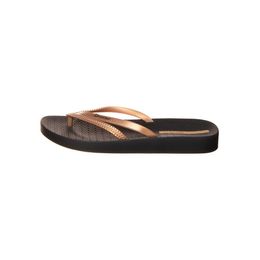 Ipanema Zehentrenner in Schwarz/ Gold - 48% | Gr&ouml;&szlig;e 39/40 | Damen-sandalen