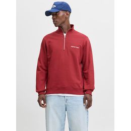 Jack & Jones Jack & Jones Sweatshirt "Jornorebro" in Rot - 53% | Gr&ouml;&szlig;e M | Herren-plussize