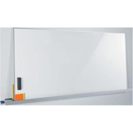 Whiteboard Sigel Business meet up, Metall wei&szlig; lackiert, magnethaftend, mobil, B 900 x H 1800 mm