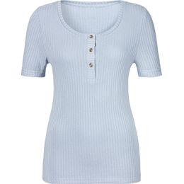 Lascana Damen T-Shirt hellblau Gr&ouml;&szlig;e 32/34