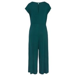 Lascana Damen Culotte-Overall petrol Gr&ouml;&szlig;e 36