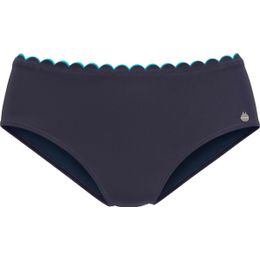 Lascana Damen Bikini-Hose navy-t&uuml;rkis Gr&ouml;&szlig;e 42A/B/C/D