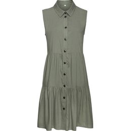 Vivance Damen Sommerkleid khaki Gr&ouml;&szlig;e 46
