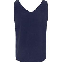 Vivance Damen Blusentop blau Gr&ouml;&szlig;e 44