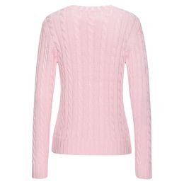 Lascana Damen Rundhalspullover ros&eacute; Gr&ouml;&szlig;e 44/46