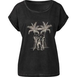 Vivance Damen T-Shirt anthrazit Gr&ouml;&szlig;e 36/38