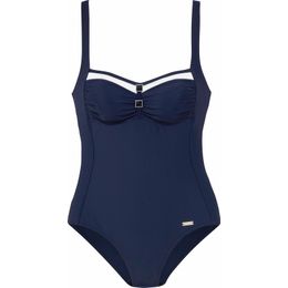 Lascana Damen Badeanzug marine Gr&ouml;&szlig;e 38C