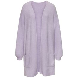 Vivance Damen Longstrickjacke flieder Gr&ouml;&szlig;e 1