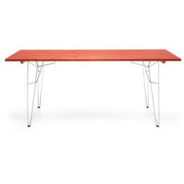 Magazin Tisch und Liege LTL Platte RAL 2002 Blutorange