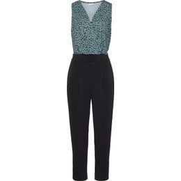 Lascana Damen Overall gr&uuml;n-schwarz Gr&ouml;&szlig;e 38