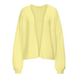 Vivance Damen Strickjacke gelb Gr&ouml;&szlig;e 1