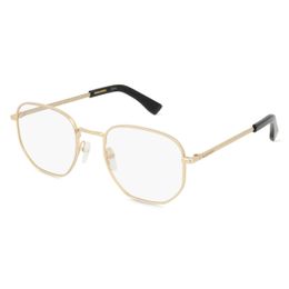 Dsquared2 D2 0054 Brille Herren | Fassung: Vollrand, Geometrisch, Gold