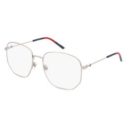 Gucci GG0396O Brille Damen | Fassung: Vollrand, Panto, Silber