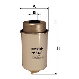 FILTRON Kraftstofffilter pp8483 Anschraubfilter 174mm f&uuml;r Ford