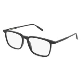 Montblanc MB0197O Brille Unisex | Fassung: Vollrand, Quadratisch, Schwarz
