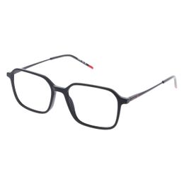 HUGO BOSS Hugo HG 1289 Brille Herren | Fassung: Vollrand, Geometrisch, Schwarz Rot