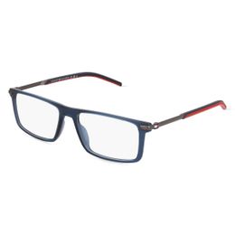 Tommy Hilfiger Eyewear TH 2039 Brille Herren | Fassung: Vollrand, Quadratisch, Blau