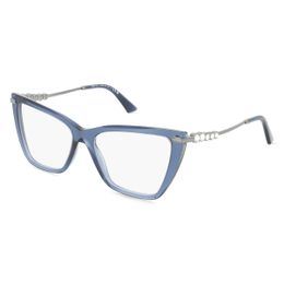Jimmy Choo JC3020B Brille Damen | Fassung: Vollrand, Cat Eye, Blau Dunkel