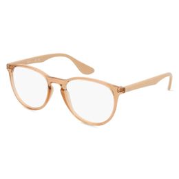 Ray-Ban RX7046 Brille Damen | Fassung: Vollrand, Rund, Braun Transparent