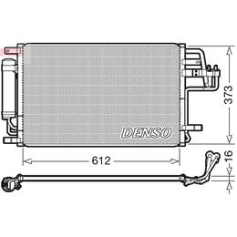 DENSO Kondensator, Klimaanlage dcn41007 f&uuml;r KIA
