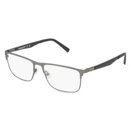 Timberland TB1836 Brille Unisex | Fassung: Vollrand, Quadratisch, Grau Dunkel