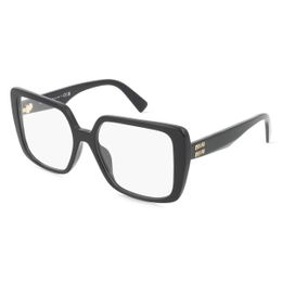 Miu Miu MU06VV Brille Damen | Fassung: Vollrand, Quadratisch, Schwarz