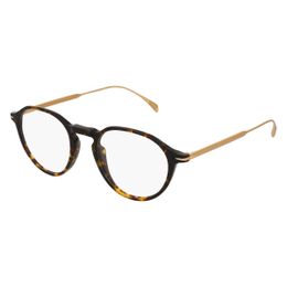 David Beckham DB 1105 Brille Herren | Fassung: Vollrand, Rund, Havanna Gold