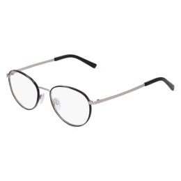 Rodenstock 2656 Brille Unisex | Fassung: Vollrand, Rund, Gr&uuml;n Silber
