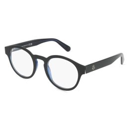 Moncler ML5122 Brille Unisex | Fassung: Vollrand, Rund, Blau