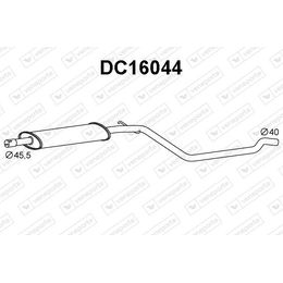 Veneporte Vorschalld&auml;mpfer dc16044 f&uuml;r DACIA