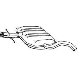 BOSAL Mittelschalld&auml;mpfer 233689 f&uuml;r VW