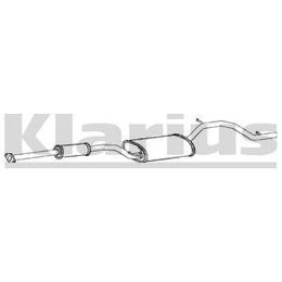 VEGAZ Mittel-/Endschalld&auml;mpfer mzs184 f&uuml;r MAZDA