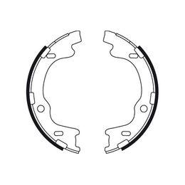 TRW Bremsbackensatz, Feststellbremse gs8757 f&uuml;r KIA