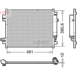 DENSO Kondensator, Klimaanlage dcn46034 f&uuml;r NISSAN