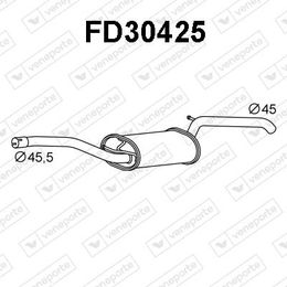 Veneporte Endschalld&auml;mpfer fd30425 f&uuml;r Ford
