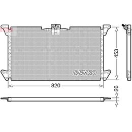 DENSO Kondensator, Klimaanlage dcn99075